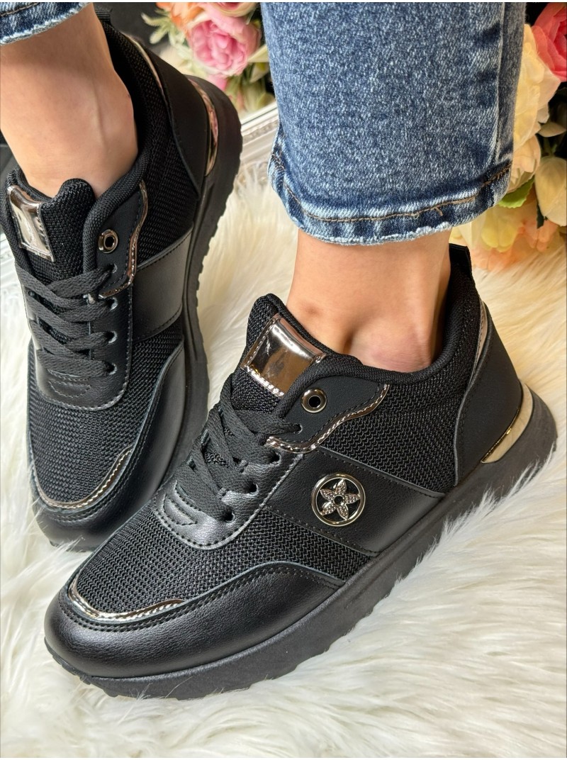 Melnas sieviešu botes